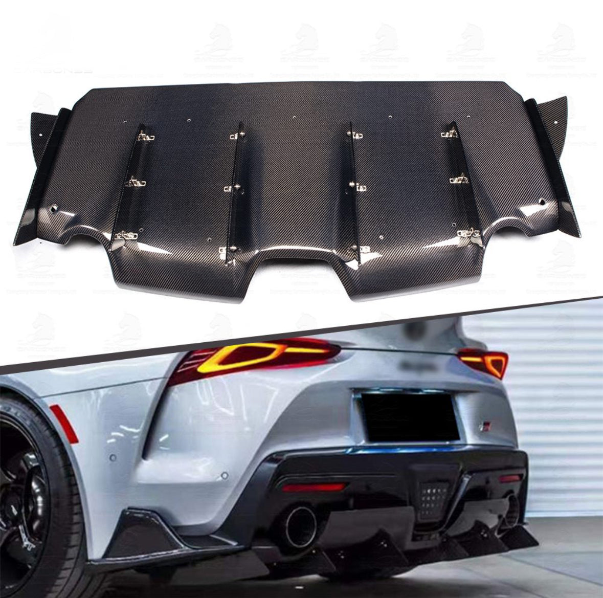 Supra MK5 Varis Style Carbon Rear Diffuser – Carbon Craft Dynamics