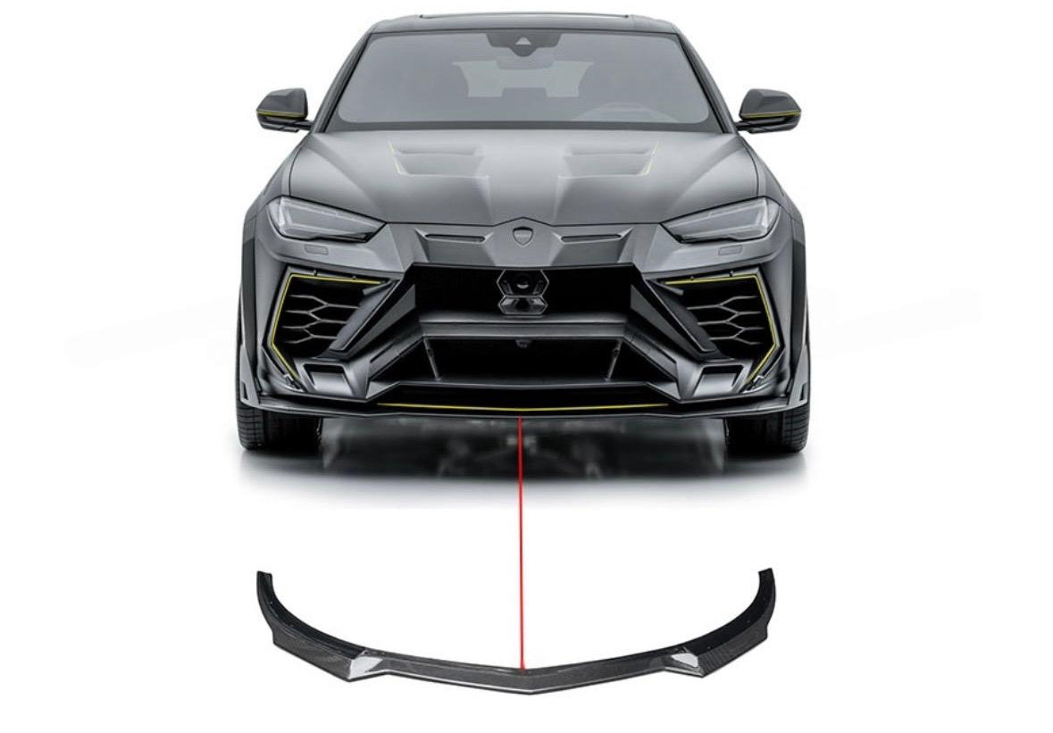 LAMBORGHINI URUS MANSORY FRONT LIP – Carbon Craft Dynamics