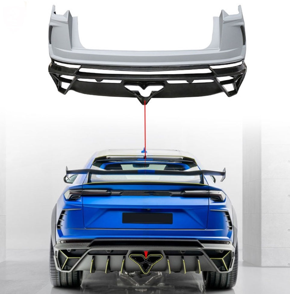 LAMBORGHINI URUS MANSORY REAR BUMPER – Carbon Craft Dynamics